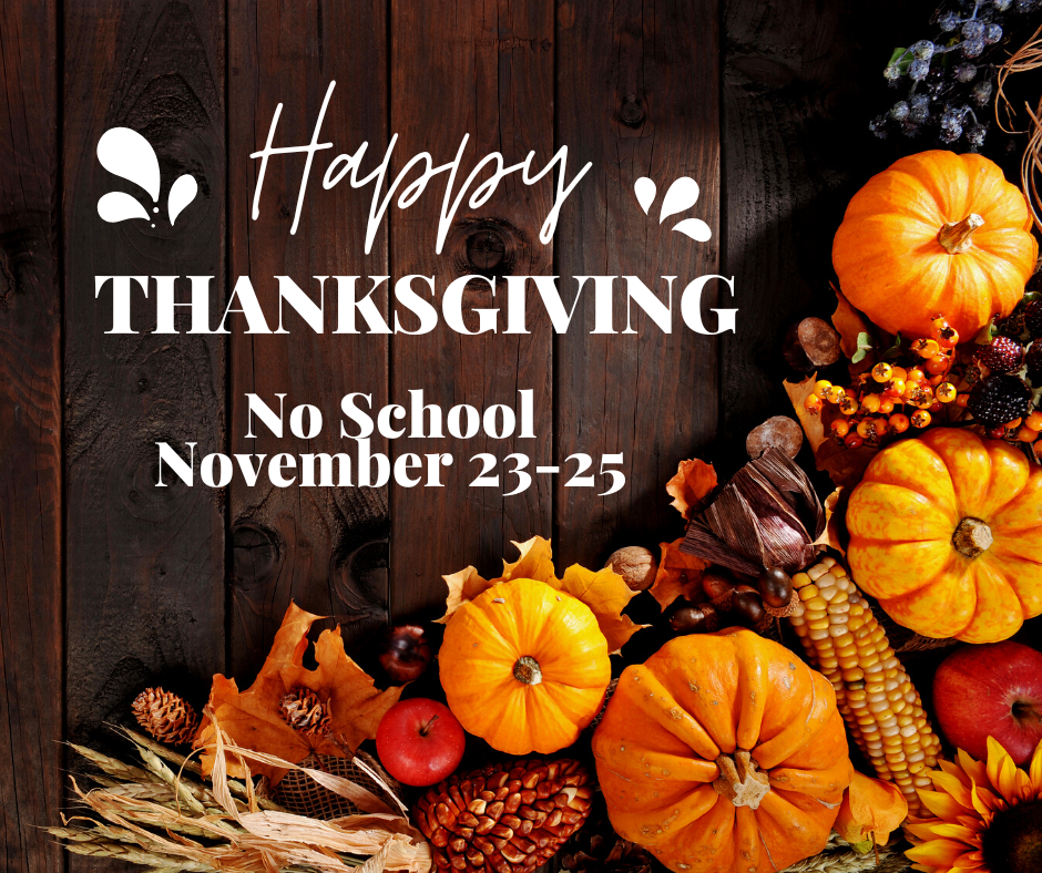 No School November 23-25 | Richmond Middle School